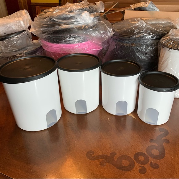 Tupperware | Kitchen | Tupperware One Touch Canisters Set | Poshmark